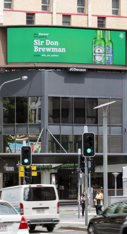 Heineken | Digital Large Format | September 2023 | JCDecaux Australia