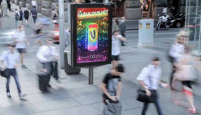 JCDecaux and Frucor help make us look fabulous for Mardi Gras with out ...