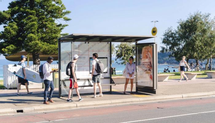 JACOB'S CREEK | BUS SHELTER WRAP | NOVEMBER 2020 | JCDecaux Australia