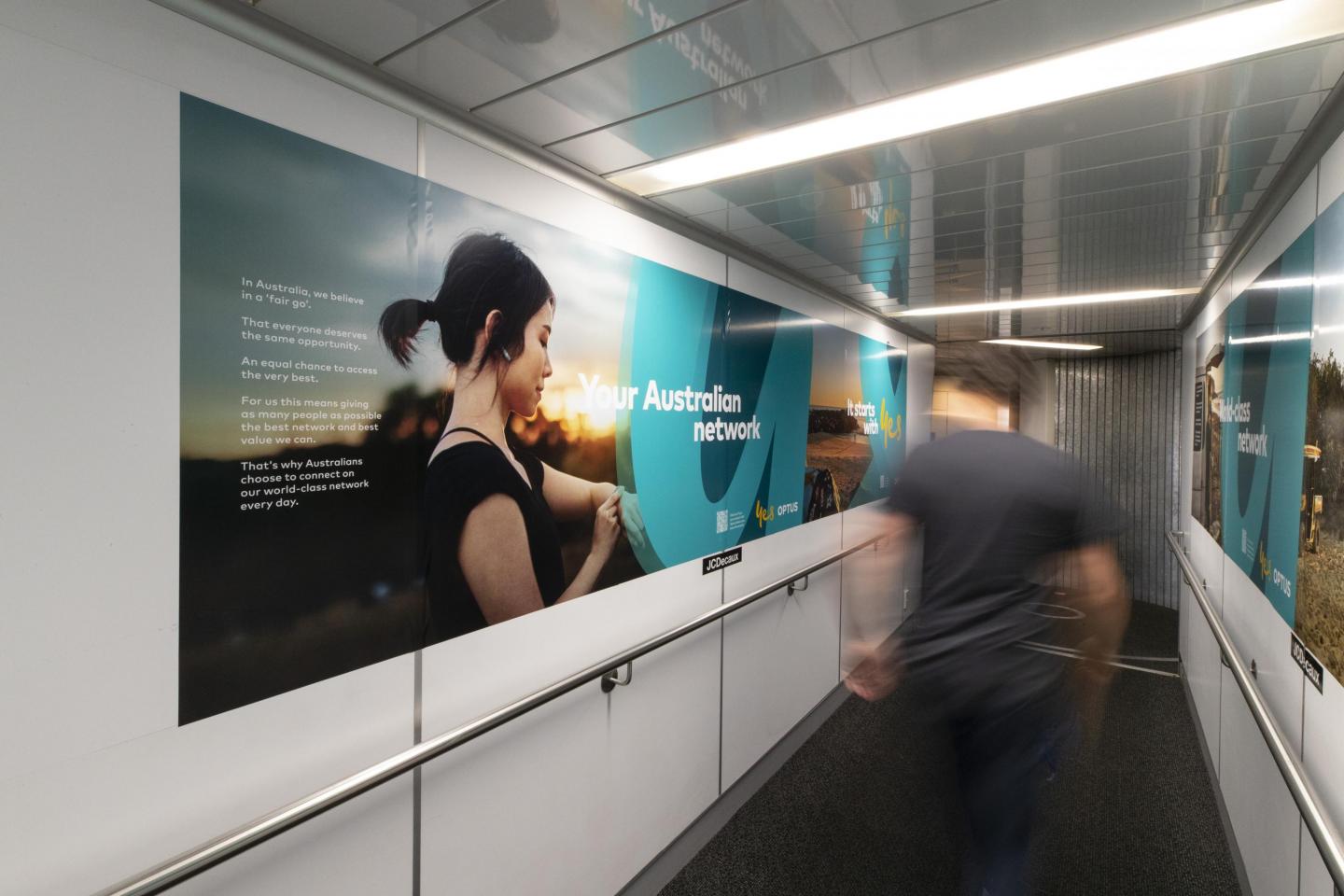 JCDecaux announces new home for Optus on iconic Sydney Airport site as ...