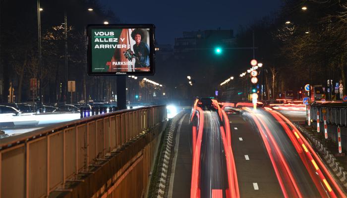 Billboard, Brussels, Parkside | JCDecaux Belux