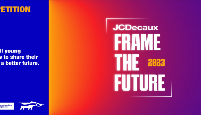 ACC, JCDecaux et YoungDogs lancent le concours "Frame the future" | JCDecaux Belux