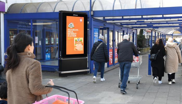 Retail, Digital Carrefour Auderghem, Brussels, ISLA DELICE | JCDecaux Belux