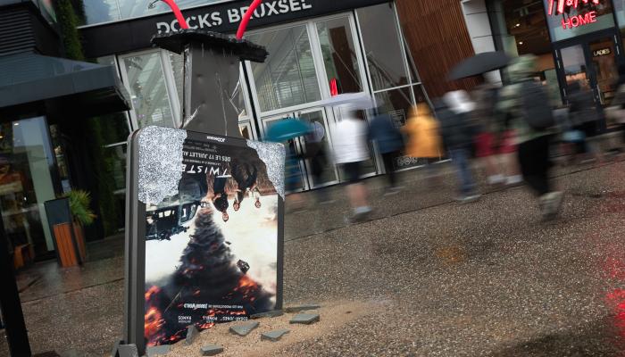 Le film Twisters emporte tout sur son passage | JCDecaux Belux