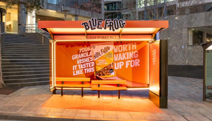 Blue Frog Breakfast | Sydney | JCDecaux