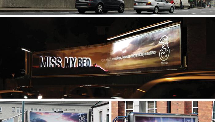 Three Ireland: Campaign of the Month | JCDecaux Ireland