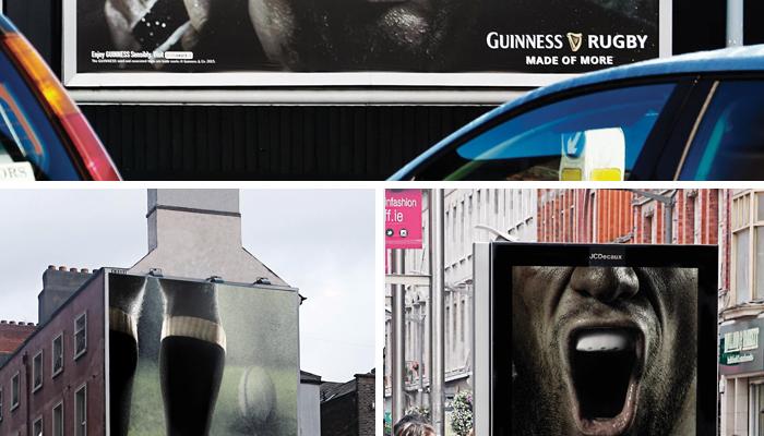 Diageo's Guinness Rugby is Campaign of the Month! | JCDecaux Ireland