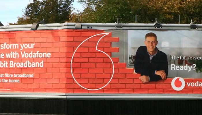 Vodafone win October’s ‘Campaign of the Month’ | JCDecaux Ireland