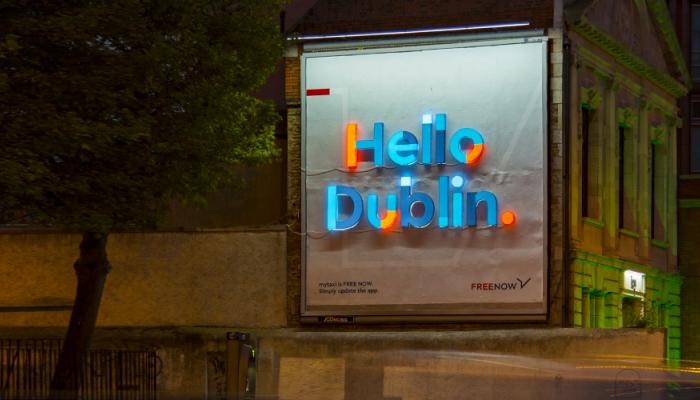 FREE NOW win July 2019 'Campaign of the Month' | JCDecaux Ireland