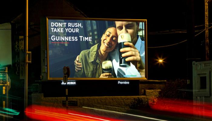 Guinness Time wins June's 'Campaign of the month' | JCDecaux Ireland