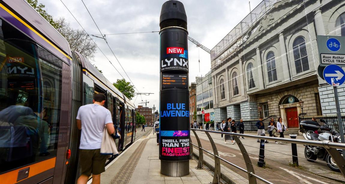 Luas passenger numbers are at record levels | JCDecaux Ireland