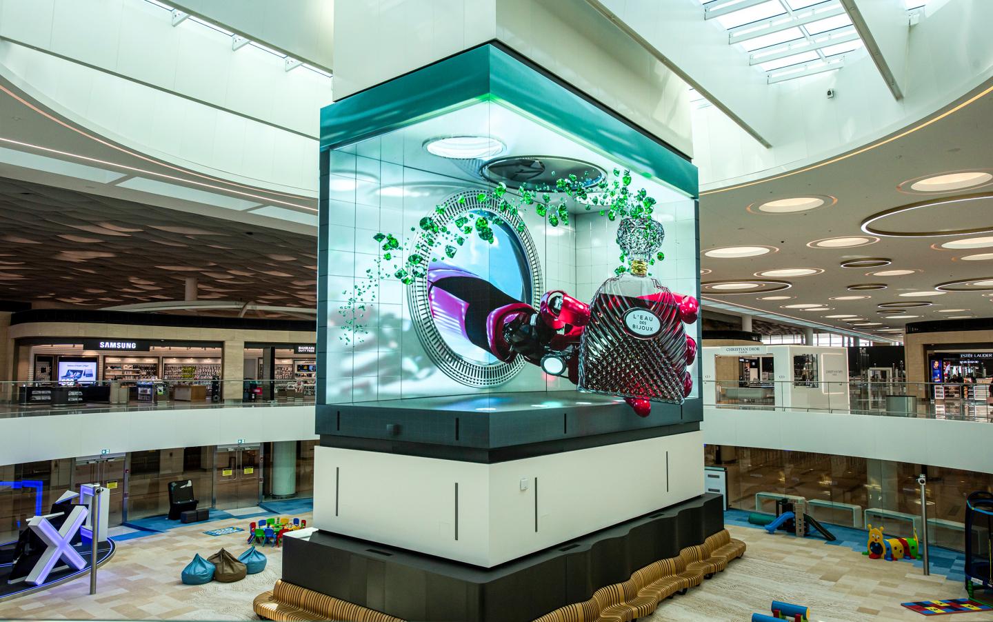 JCDecaux Bahrain Introduces 3D Anamorphic Experience at Bahrain International Airport | JCDecaux ...