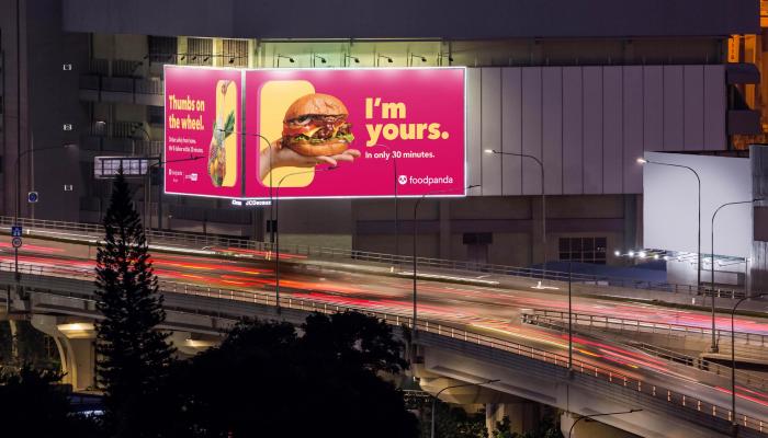 Foodpanda | 39 Keppel Road | JCDecaux Singapore
