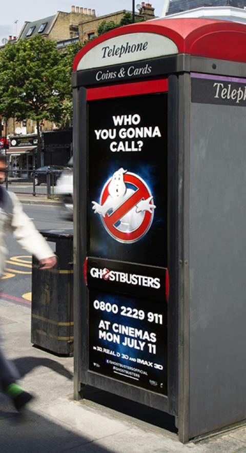 GHOSTBUSTERS | JCDecaux UK