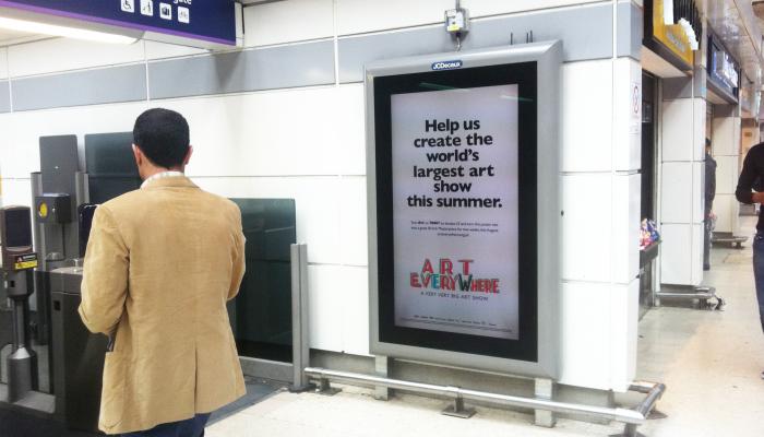 Art Everywhere project | JCDecaux UK