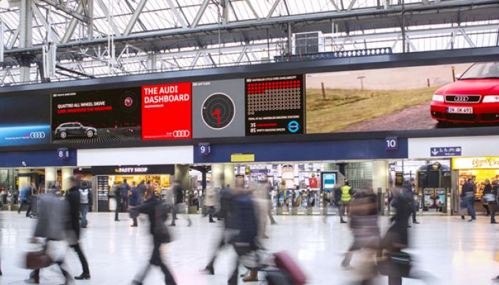 The Audi Dashboard | JCDecaux UK