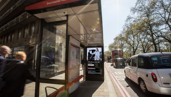 Wheely on the London Affluent Channel | JCDecaux UK