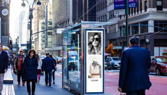 JCDecaux Ads Showcase Spring Styles During NYFW | JCDecaux