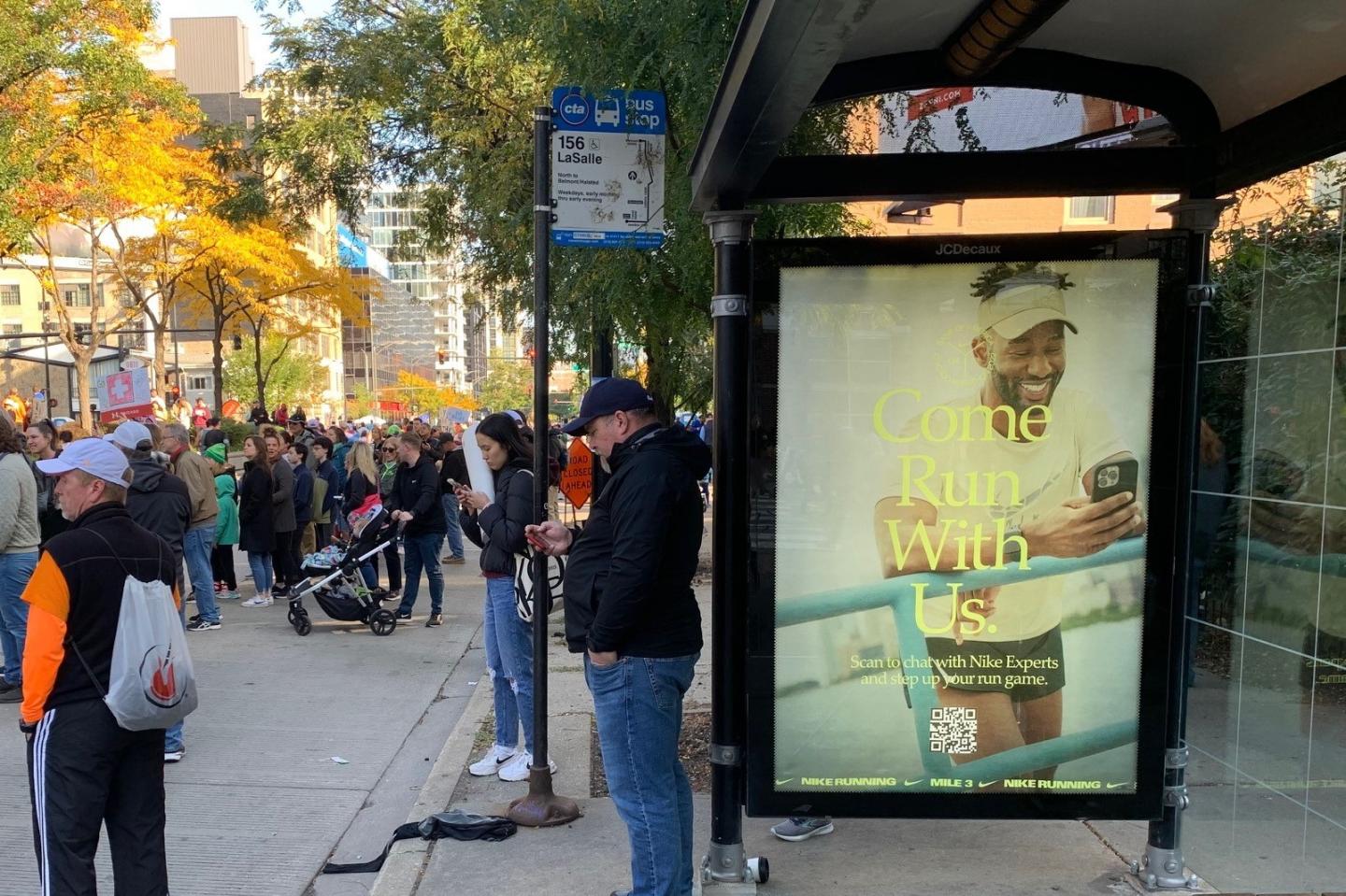Running with Nike | JCDecaux