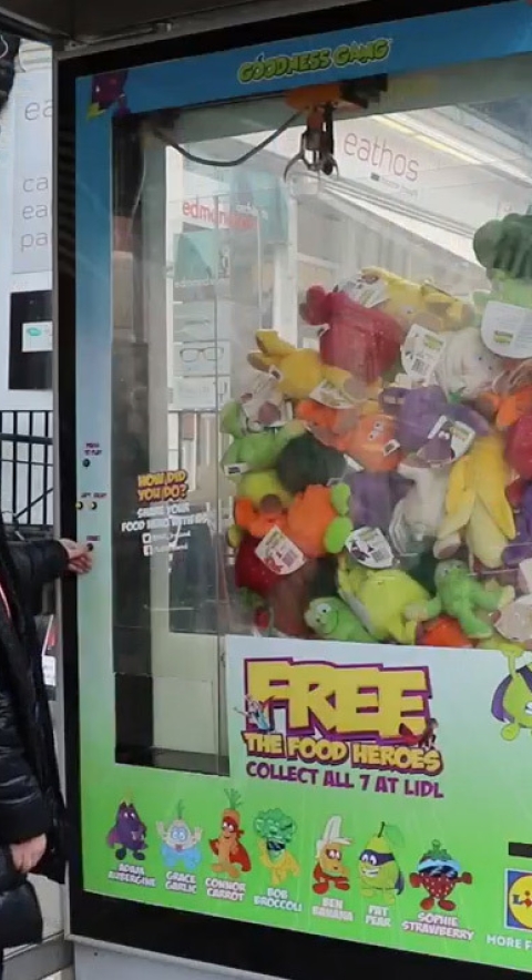 Irland: Lidl (Claw Machine) | WallDecaux